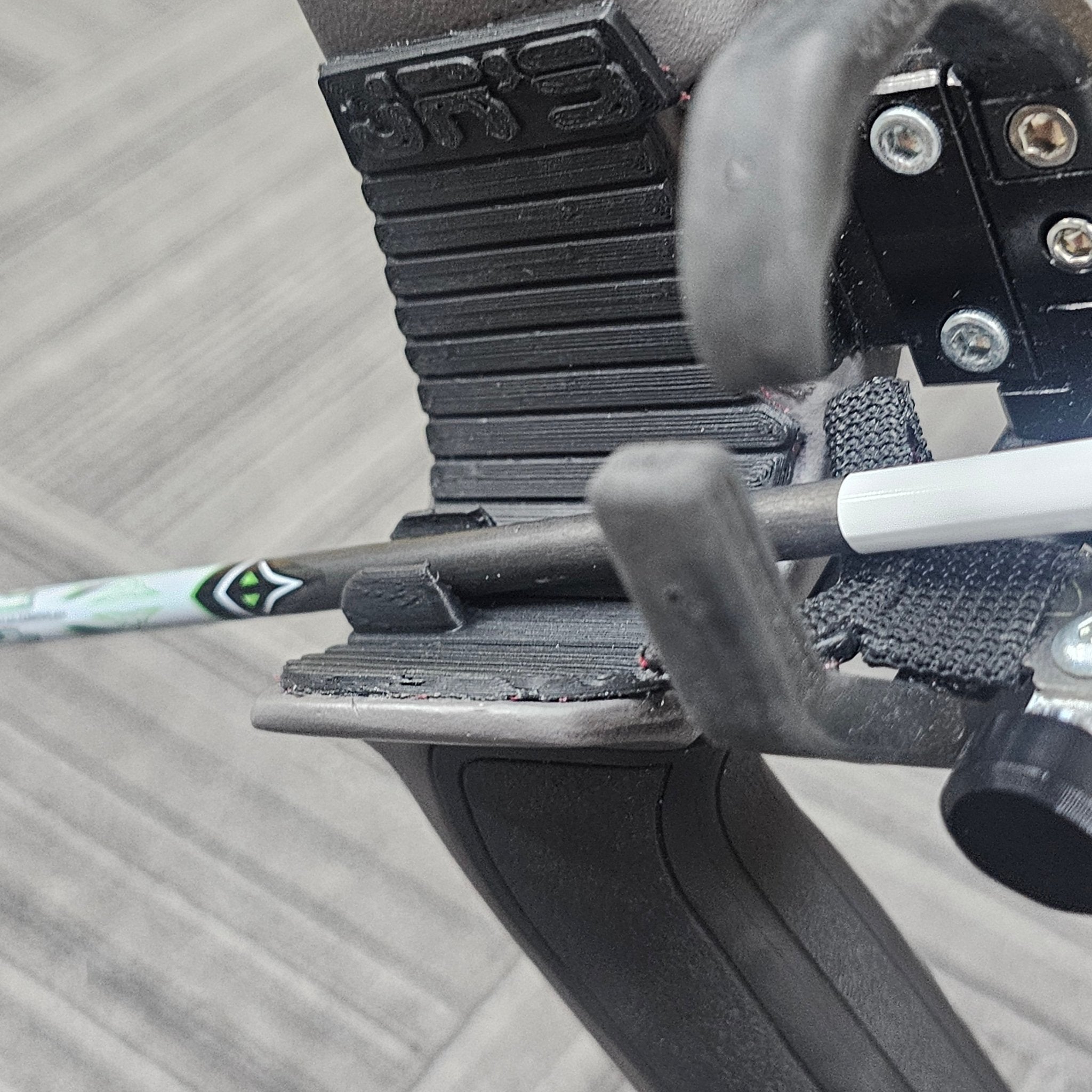 Jr's Arrow Rest Crash Pad Featuring ARC for Silent Arrows